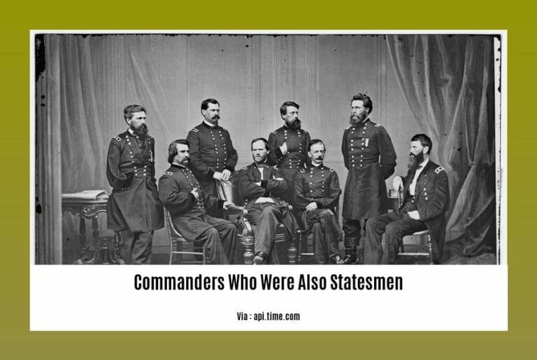 Commanders Who Were Also Statesmen: The Interplay of Military Prowess ...