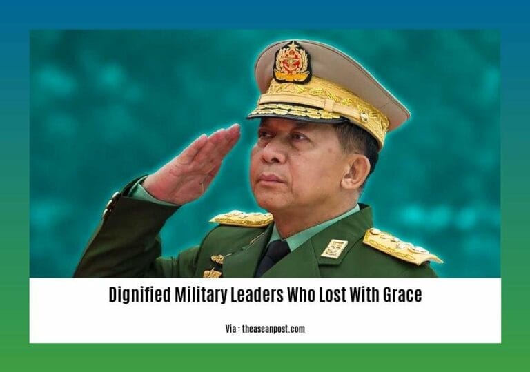 Dignified Military Leaders Who Lost with Grace