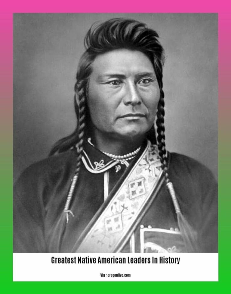 The Greatest Native American Leaders in History