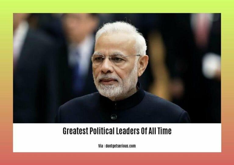 The Greatest Political Leaders of All Time: A Comprehensive Analysis