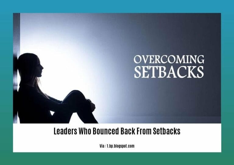 Leaders Who Bounced Back from Setbacks: Unravelling the Power of Resilience