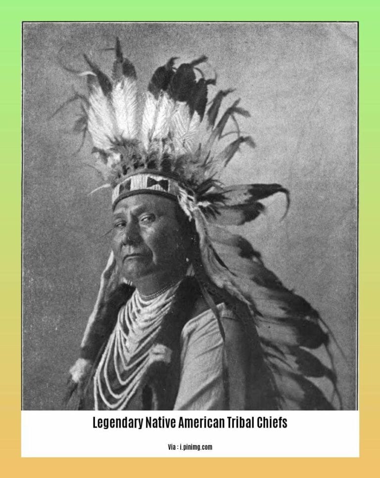 Legendary Native American Tribal Chiefs: Unraveling the History of ...