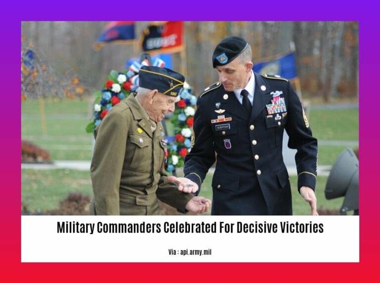 Military Commanders Celebrated for Decisive Victories: Leadership and ...