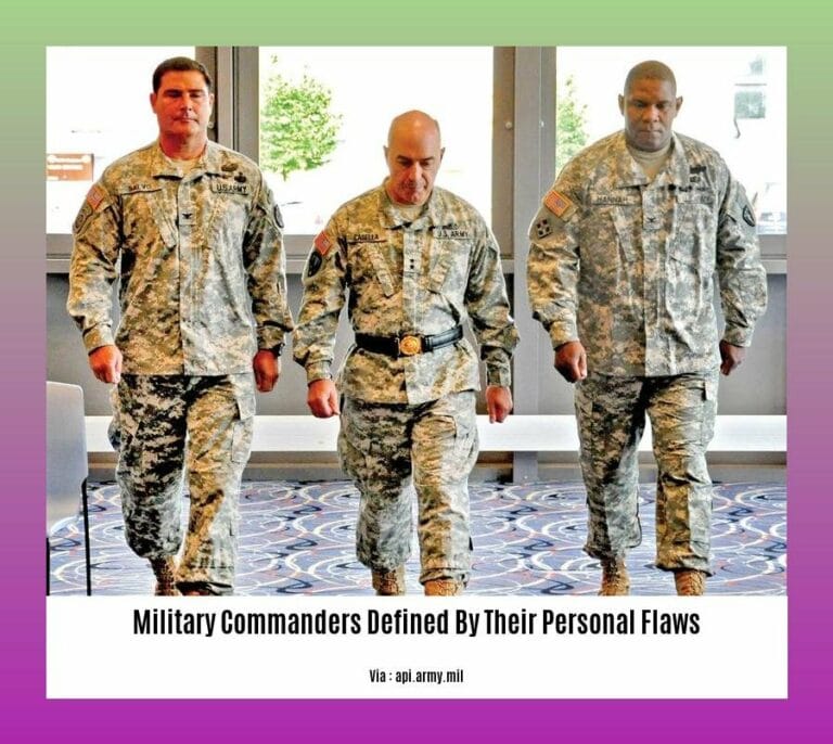 1. Legendary Military Commanders Defined by Their Personal Flaws