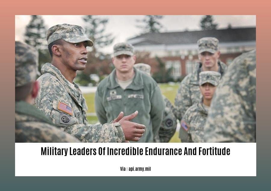 Military Leaders of Incredible Endurance and Fortitude: Stories of ...