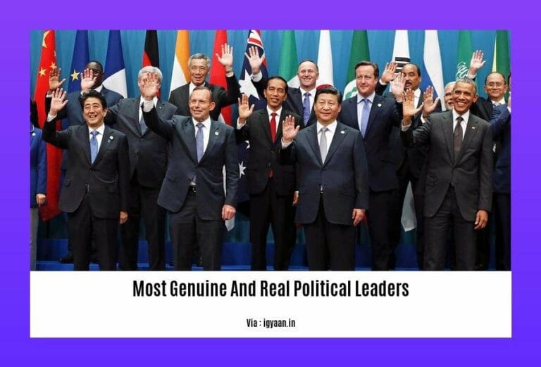 Unveiling the Most Genuine and Real Political Leaders: Pillars of ...