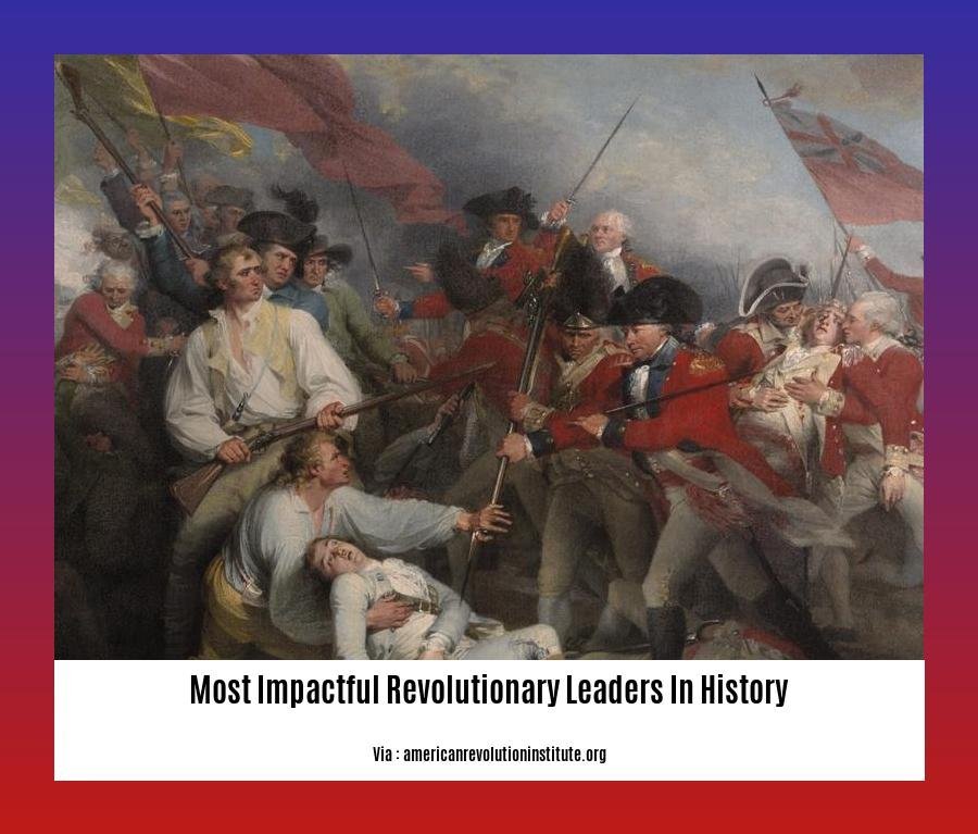 The Most Impactful Revolutionary Leaders in History Through the Lens of ...