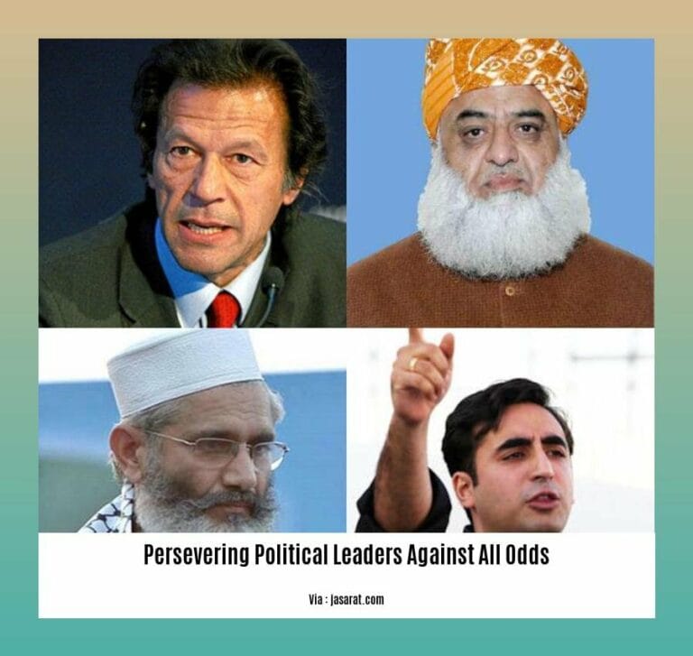 Unwavering Resilience: Persevering Political Leaders Against All Odds
