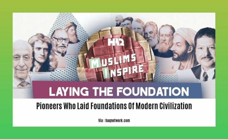 Pioneers Who Laid the Foundations of Modern Civilization