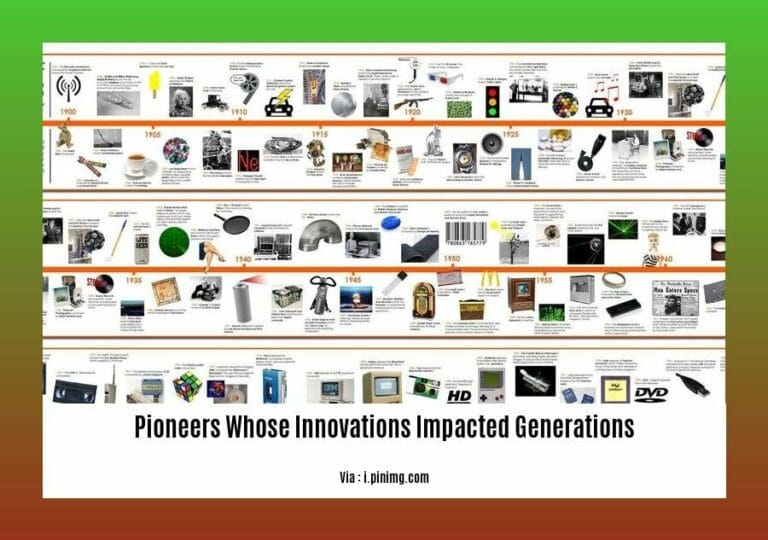 Pioneers Whose Innovations Impacted Generations