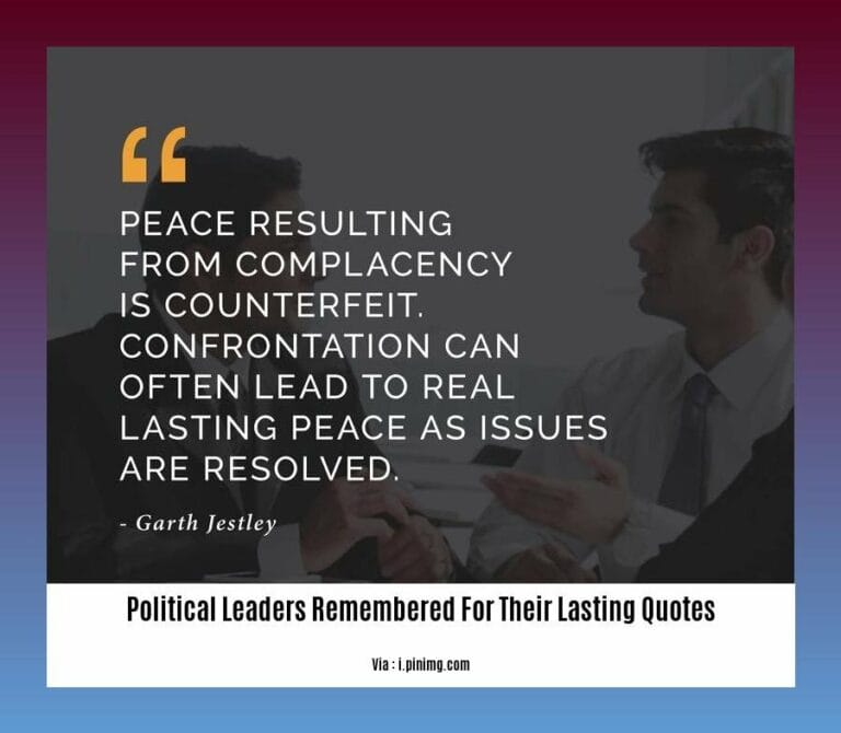 Political Leaders Remembered for Their Lasting Quotes: Shaping Public ...