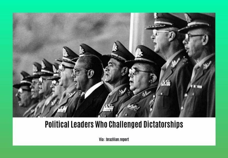 Political Leaders Who Challenged Dictatorships: Stories of Courage and ...