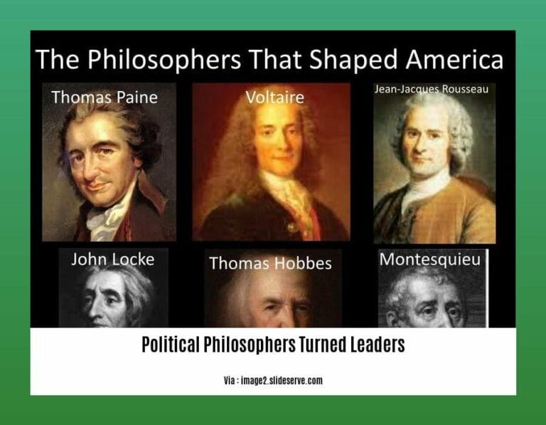 Political Philosophers Turned Leaders: Navigating the Crossroads of ...