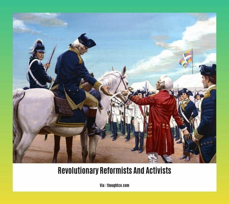 Revolutionary Reformists and Activists: Agents of Transformative Change