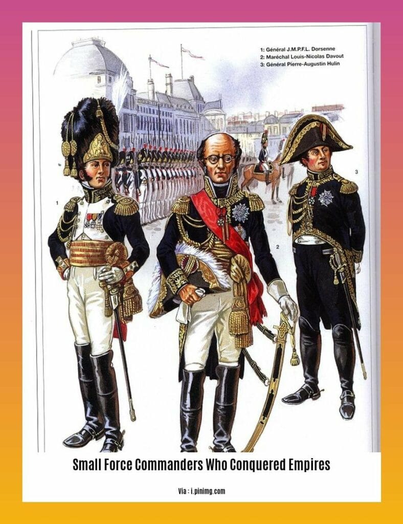 Small Force Commanders Who Conquered Empires: Unraveling the Secrets of ...