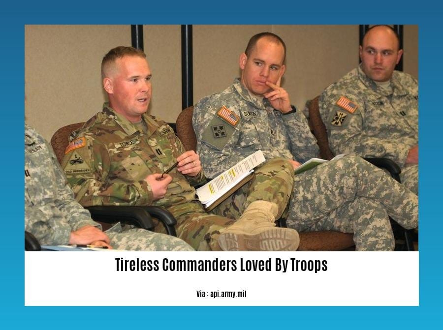 Tireless Commanders Loved by Troops: The Backbone of Military Success
