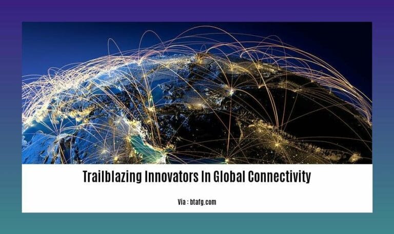 Trailblazing Innovators in Global Connectivity: Shaping the Future of ...