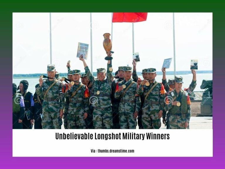 Unbelievable Longshot Military Winners: Defying the Odds Against All ...