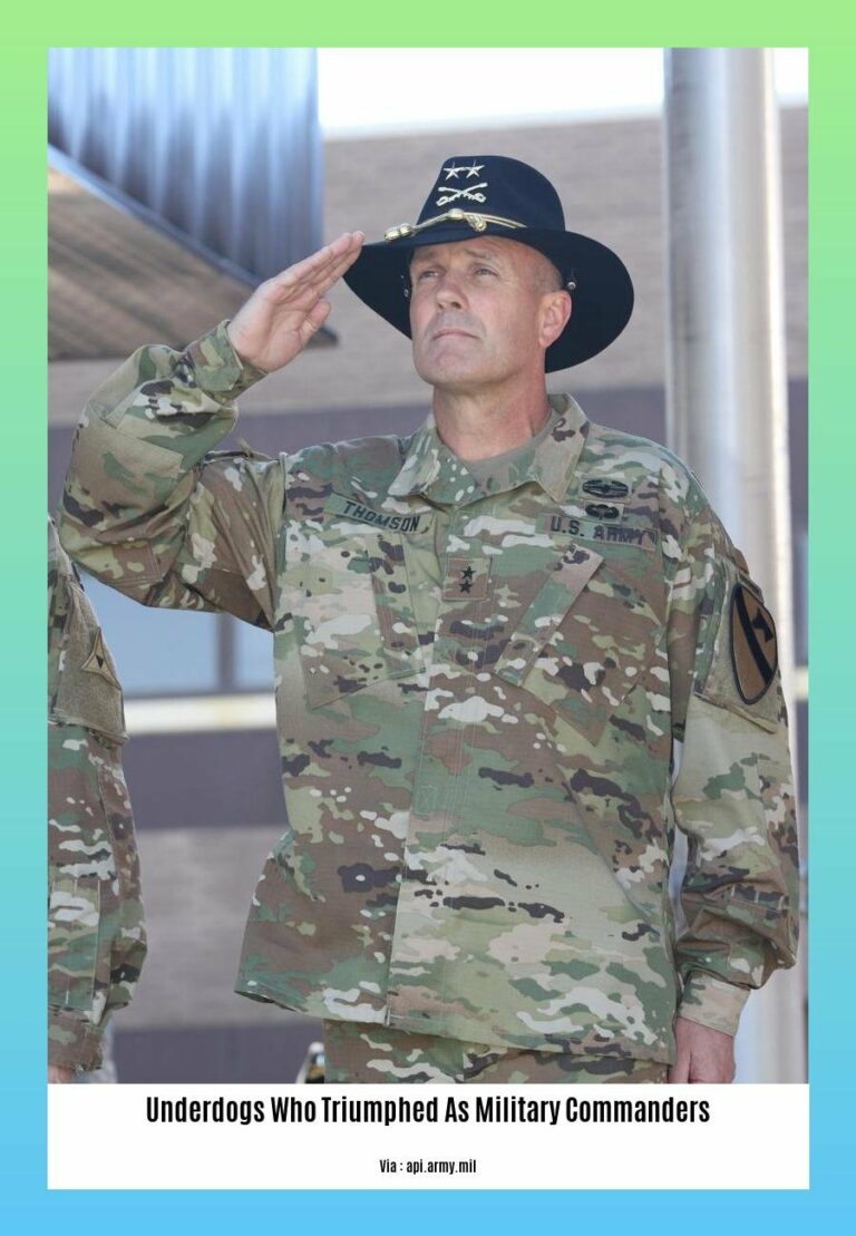 Underdogs Who Triumphed as Military Commanders: Stories of Resilience ...