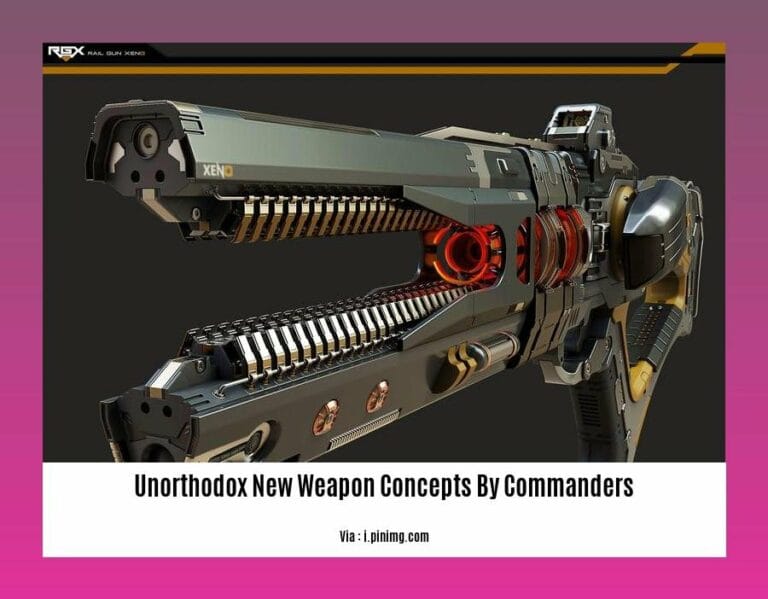 Unorthodox New Weapon Concepts by Commanders in Contemporary Conflicts