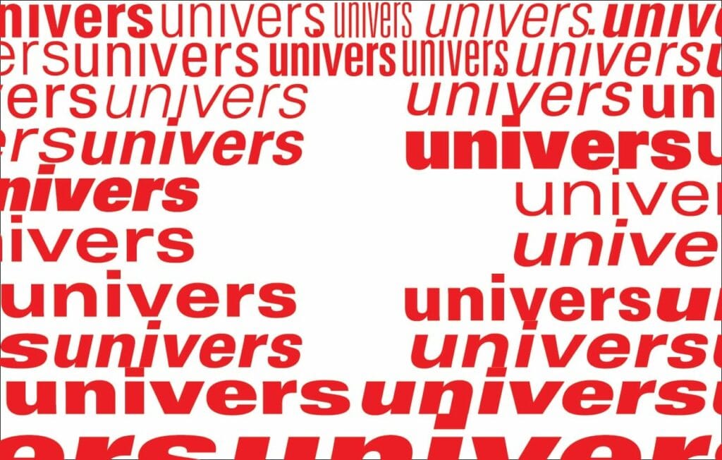 A Universe of Design: Tracing the Enduring Legacy of the Univers Typeface