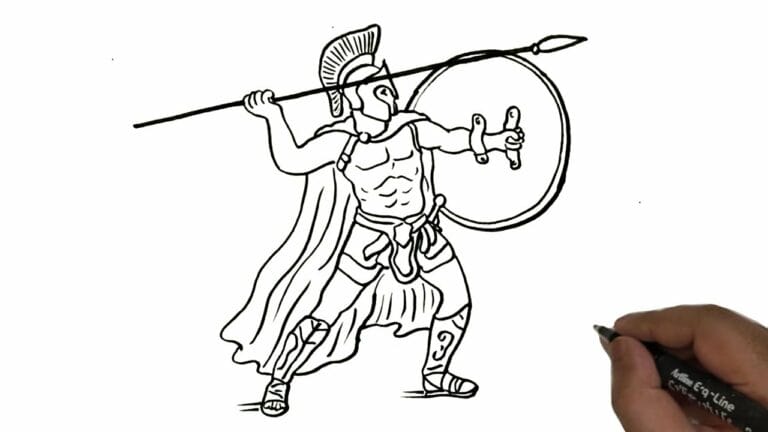 The Art of War: Deciphering Spartan Formations in Ancient Drawings
