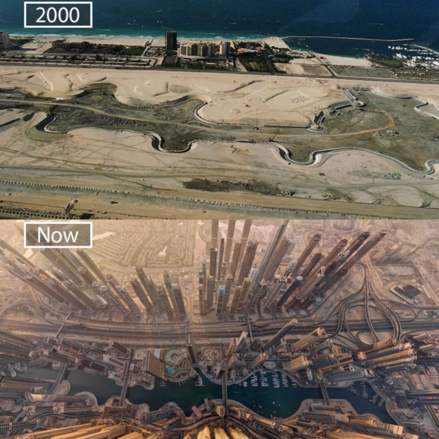 Dubai: A Visual Journey From Desert to Metropolis (Then & Now Photos)