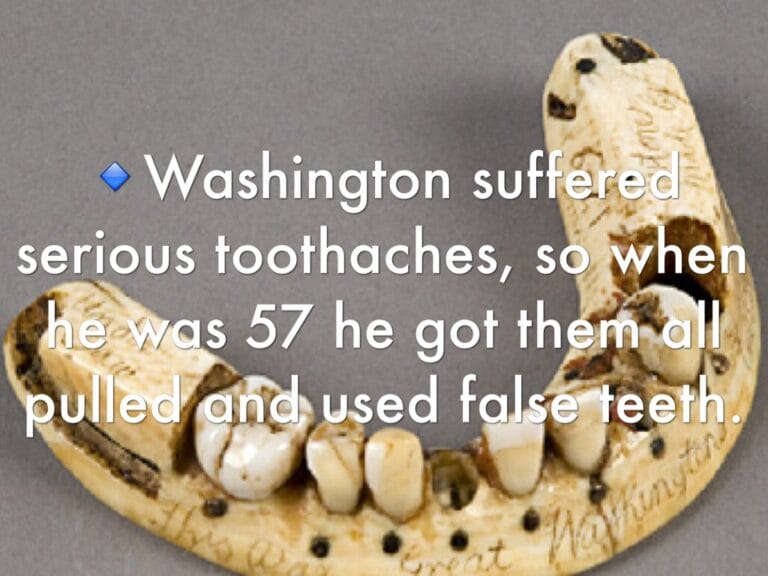 The Truth Behind George Washington's Not-So-Wooden Teeth