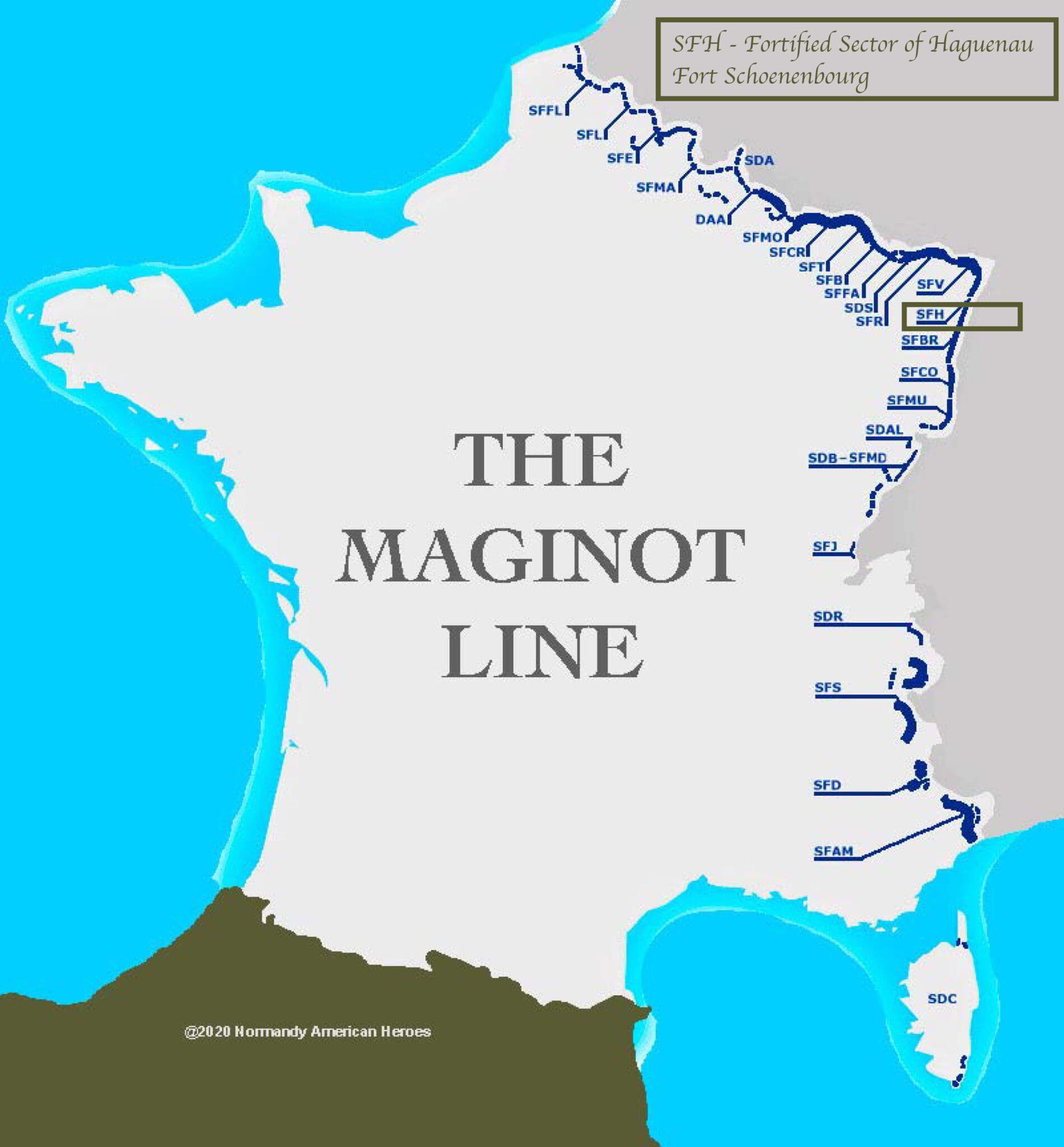 Maginot Line Map: Exploring France's Fortress on the Brink of WWII
