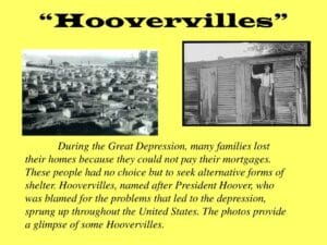 What Were the Hoovervilles? Inside the Shantytowns of the Great Depression