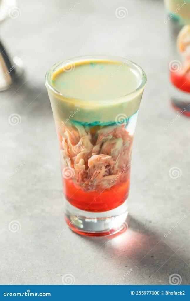 Alien Brain Hemorrhage Shot: A Gruesomely Delicious Cocktail Recipe for ...
