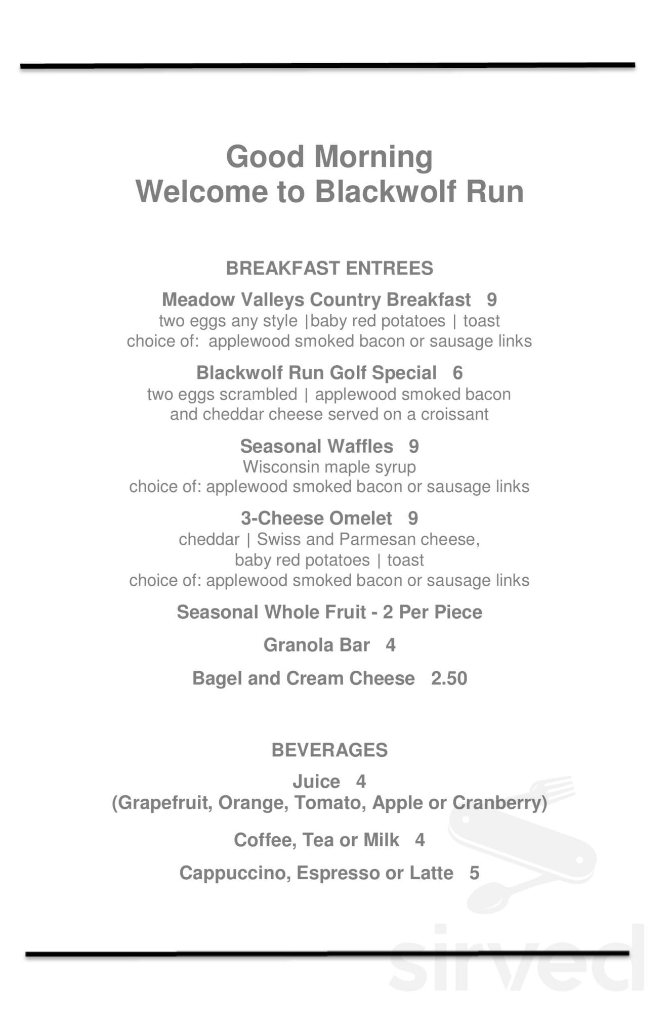Blackwolf Run Restaurant: A Premier Kohler Dining Experience