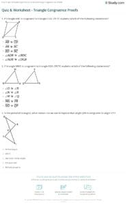 Mastering Congruent Triangles: Free Worksheets with Answers (Plus ...