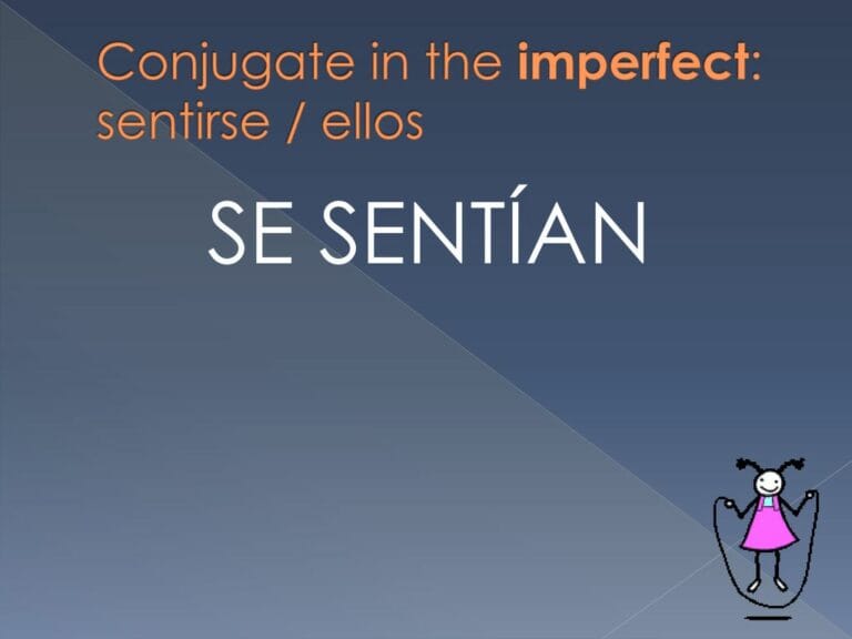 Conjugate Sentirse: A Comprehensive Guide to Mastering the Spanish Verb ...