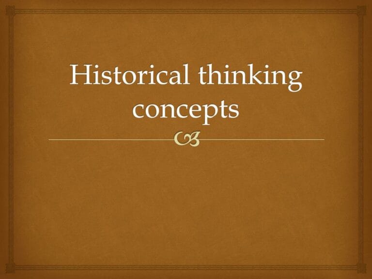 Mastering the 6 Core History Concepts: A Guide to Thinking Like a Historian