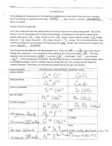 Ionic Bonding Worksheets: Free Printables with Answer Keys (GCSE & Beyond)