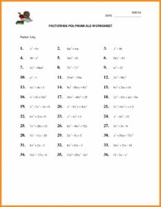Mastering Polynomial Multiplication: Free Worksheets and Answer Keys ...