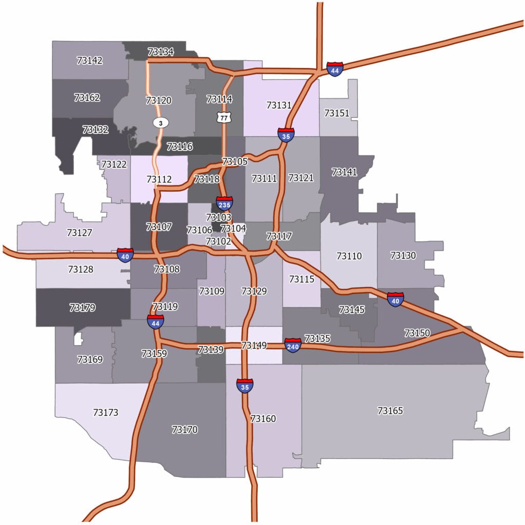 Muskogee Oklahoma Zip Code