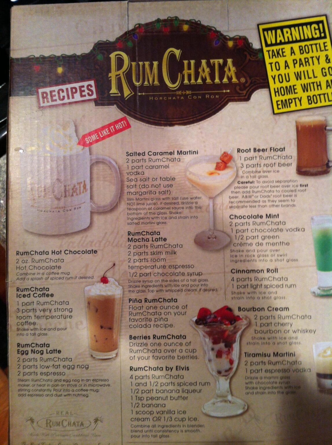RumChata Ingredients: What's Inside This Creamy Delight?
