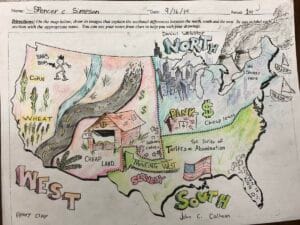 Mapping America's Divisions: Exploring Sectionalism Through Maps