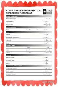 Master the STAAR Test: Your Guide to the STAAR Reference Sheets