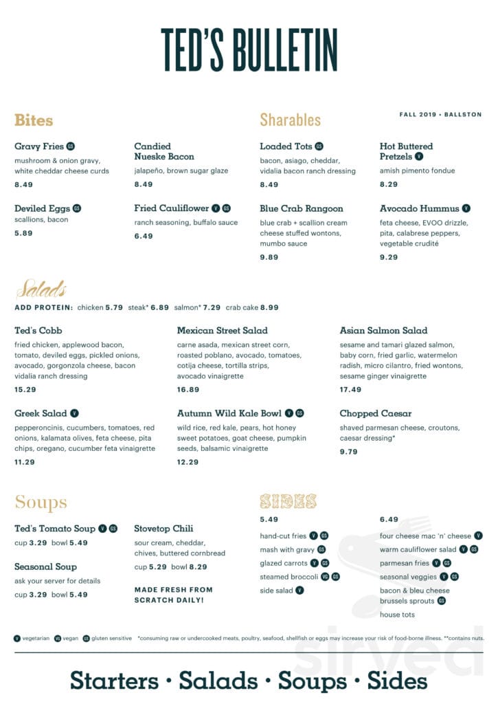 Ted's Bulletin Menu: A Complete Guide to All-Day Breakfast, Comfort ...