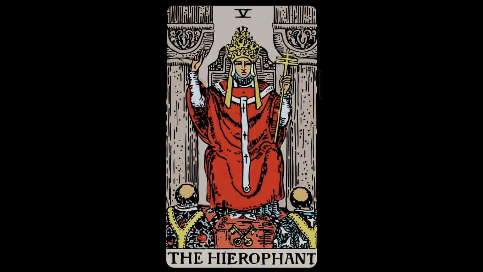 The Hierophant Tarot Card: Yes or No, and What It Really Means