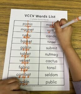 Unlock Reading Fluency with VCCV Words: A Practical Guide with Free ...