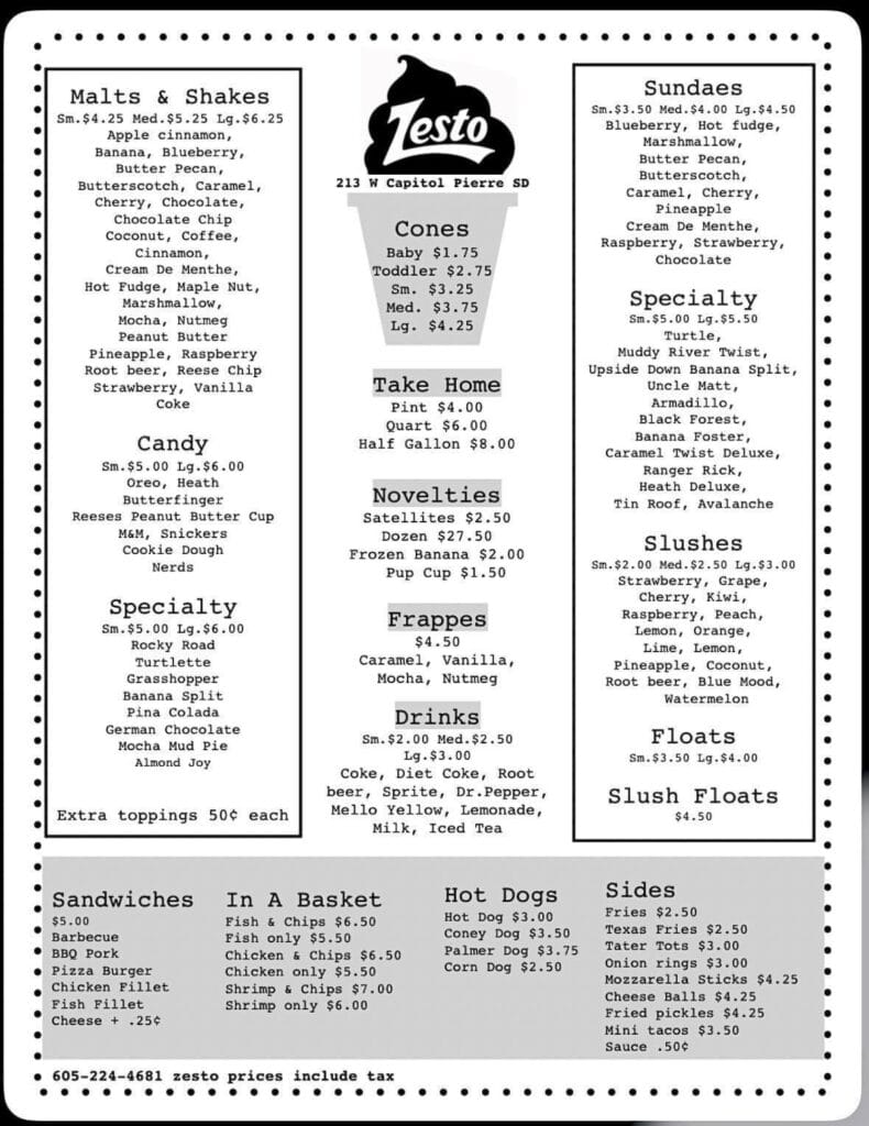 Zesto's Menu: Your Ultimate Guide to Prices, Locations & More