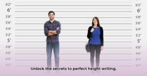 Master how to write height: A complete guide