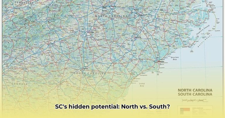 Unlocking South Carolina's Potential: A North & South Carolina Map Analysis
