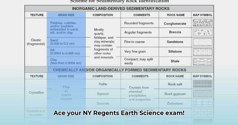 Master Earth Science Reference Tables: NY Regents Prep 2025