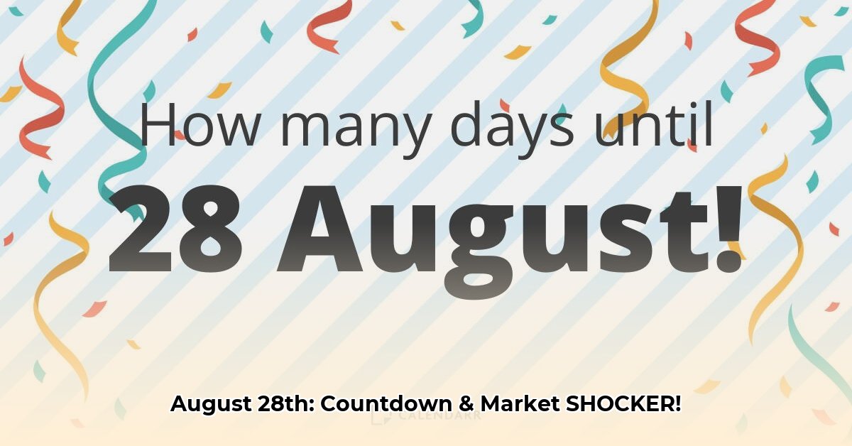 How Many Days Until August 28th Exact Countdown Market Analysis