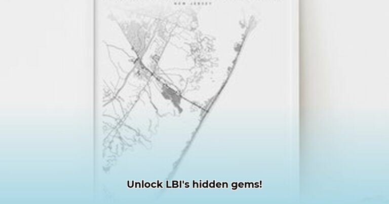 Find Your Way: map of Long Beach Island for Smooth Sailing